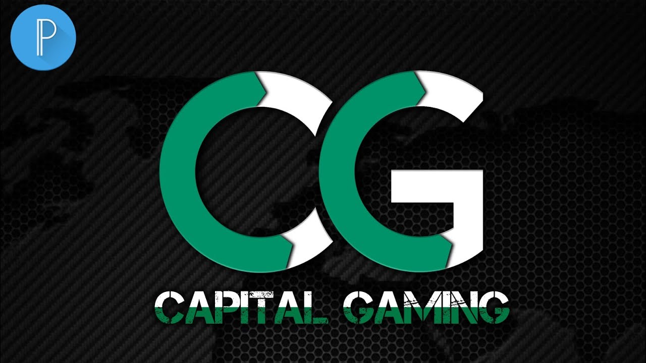 CG GAMING LOGO DESIGN IN PIXELLAB | D4 DESIGNS - YouTube