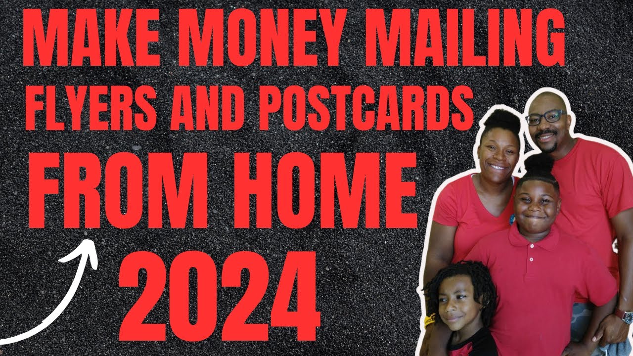 MAKE MONEY MAILING FLYERS AND POSTCARDS FROM HOME 2024| MAKE BIG ...