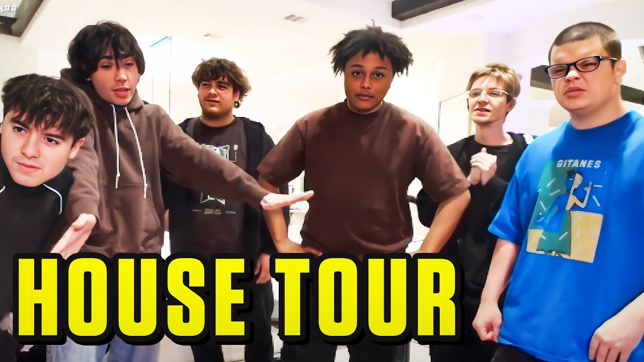 Sketch Gives Vexbolts & YeSquad a Housetour! - YouTube