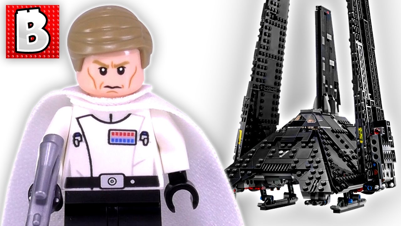 Lego Star Wars Krennic's Imperial Shuttle Set 75156 | Unbox Build Time ...