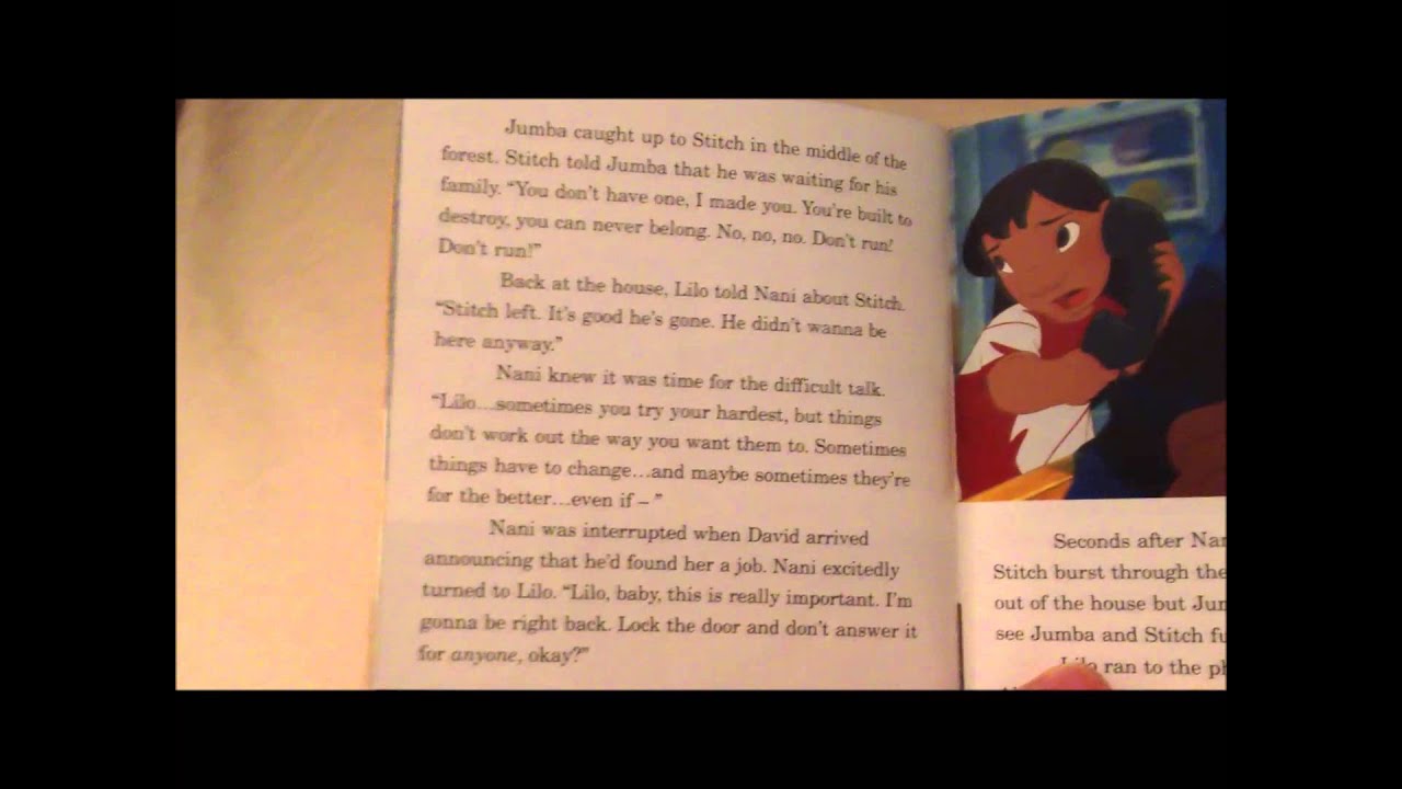Disney Read-Along Storybook Episode 10: Lilo & Stitch (Part 2/2) - YouTube