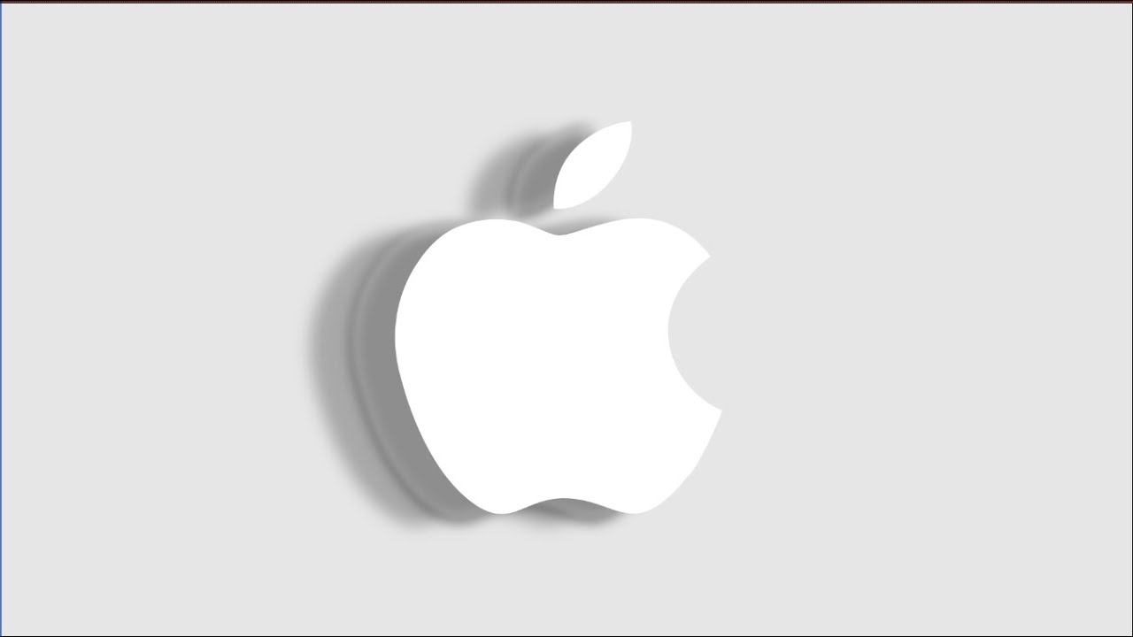 Apple Logo Reimagined in Paper Cut Style | Logo Animation | Adobe After ...