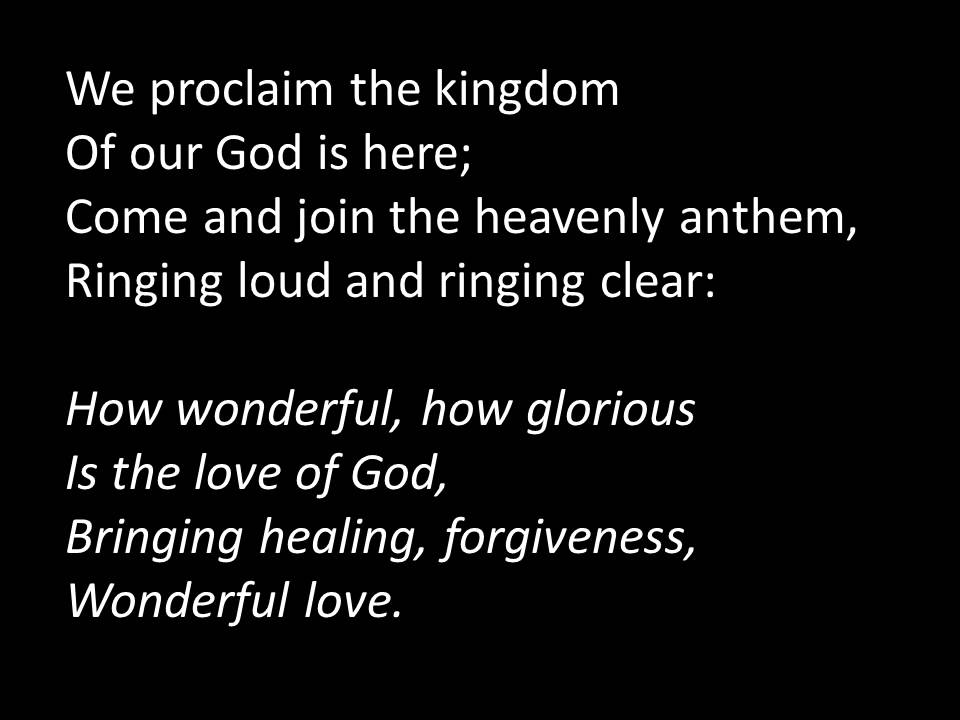 How wonderful, how glorious WMV - YouTube