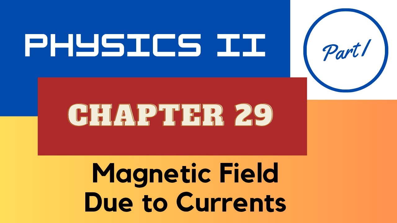 Physics II - Chap. 29 Magnetic Field Due to Currents - Part I - Spring ...