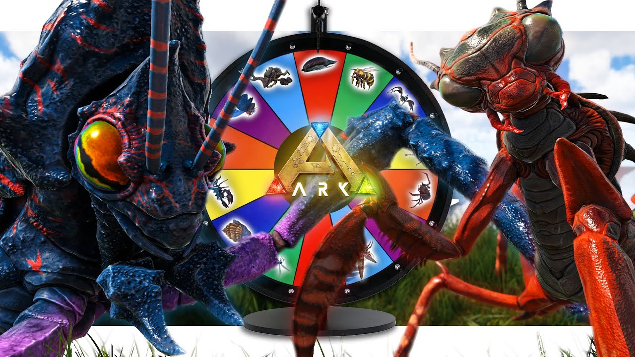 Spin Wheel for ARK Bugs then We Battle - YouTube
