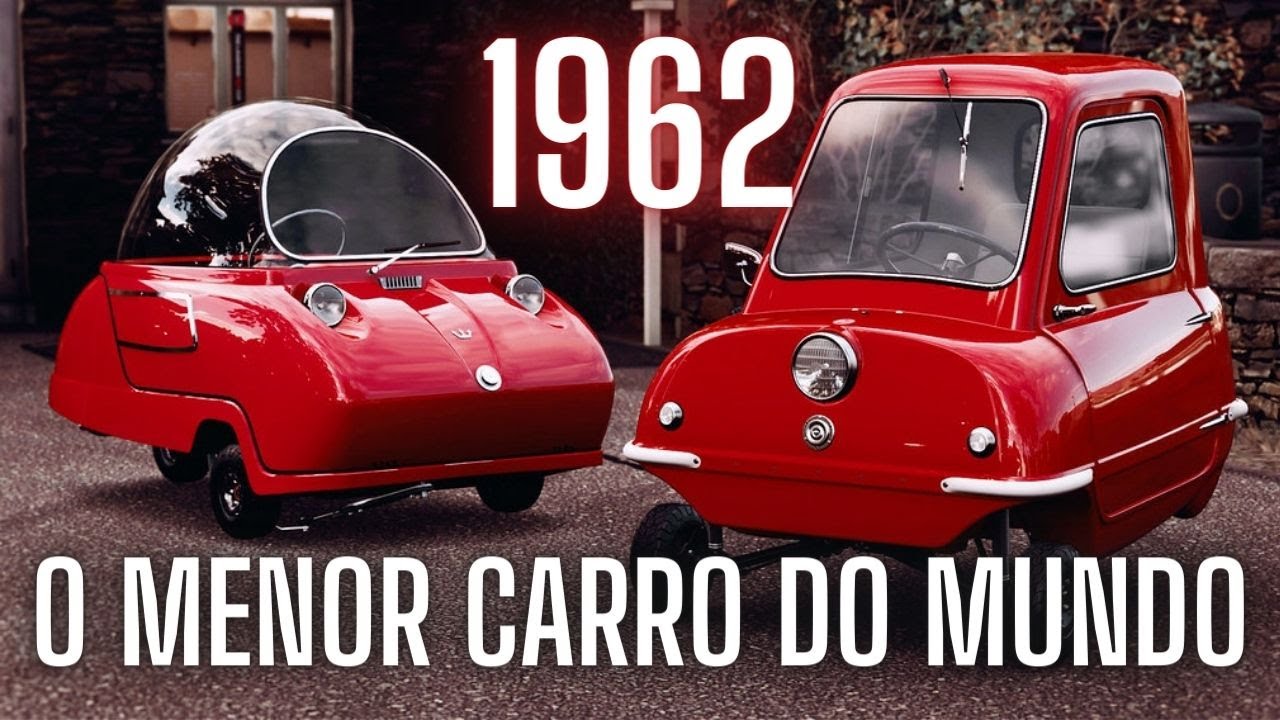 Conheça o menor carro do mundo - Peep P50 - YouTube