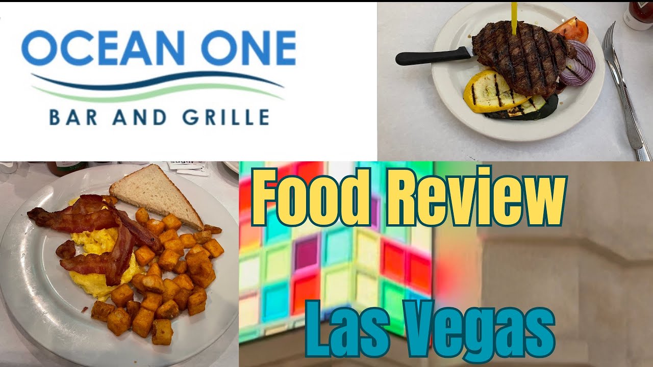 Ocean One Bar & Grille Review Breakfast & Dinner Miracle Mile Shop Las ...