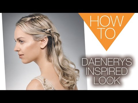 Game of Thrones Daenerys' inspired braids | HALLOWEEN | HOW TO HAIR TUTORIAL