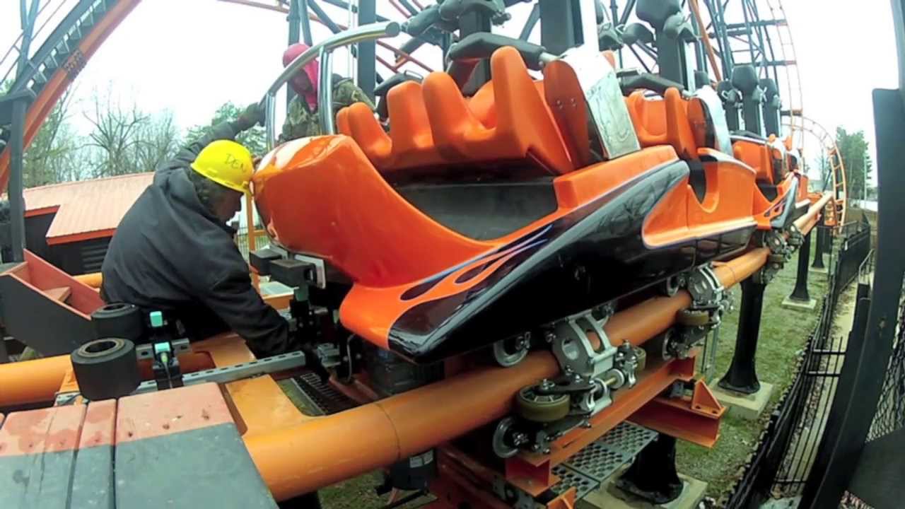 Back On Track: Steel Hawg At Indiana Beach - YouTube