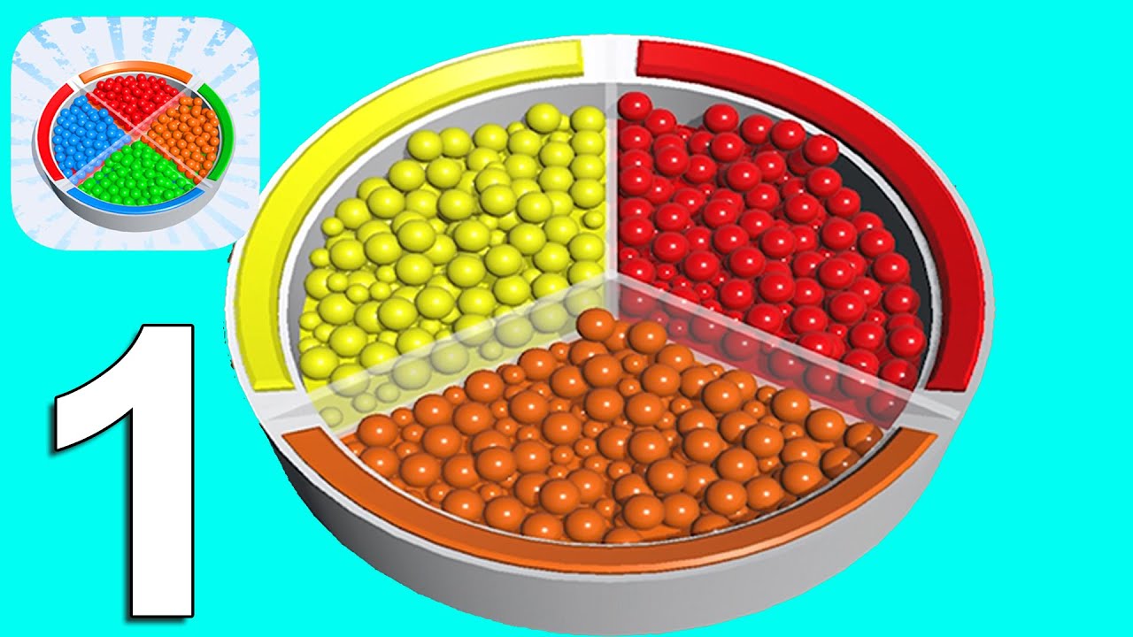 Bead Sort Gameplay Walkthrough Part 1 (IOS/Android) - YouTube