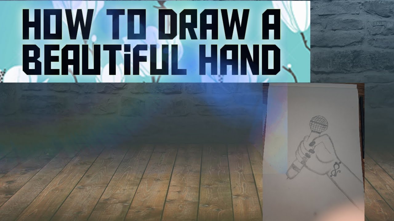 How to draw a beautiful hand - YouTube