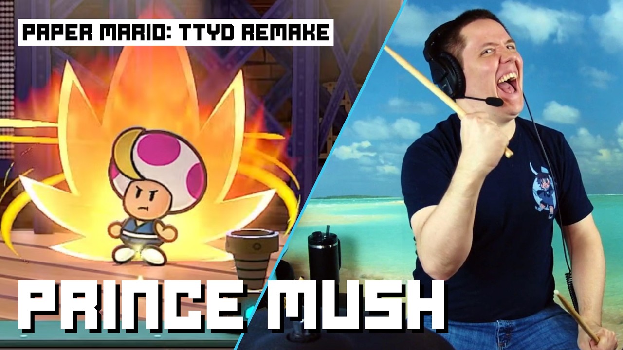 "Prince Mush Battle Theme" From Paper Mario: The Thousand Year Door ...