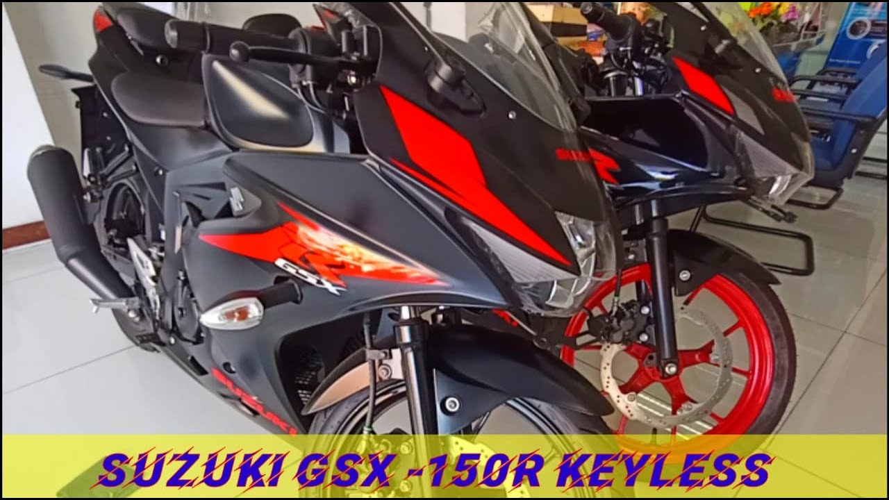 NEW SUZUKI GSX-R150 and SUZUKI GSX R150 keyless key | HD VIDEO - YouTube