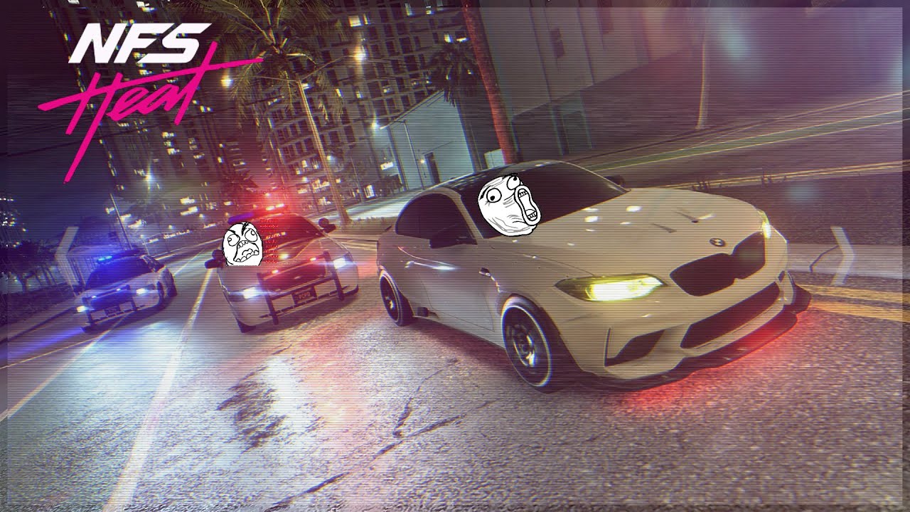 Need For Speed Heat - BMW M2 w/ INSANE Police Chase! - YouTube
