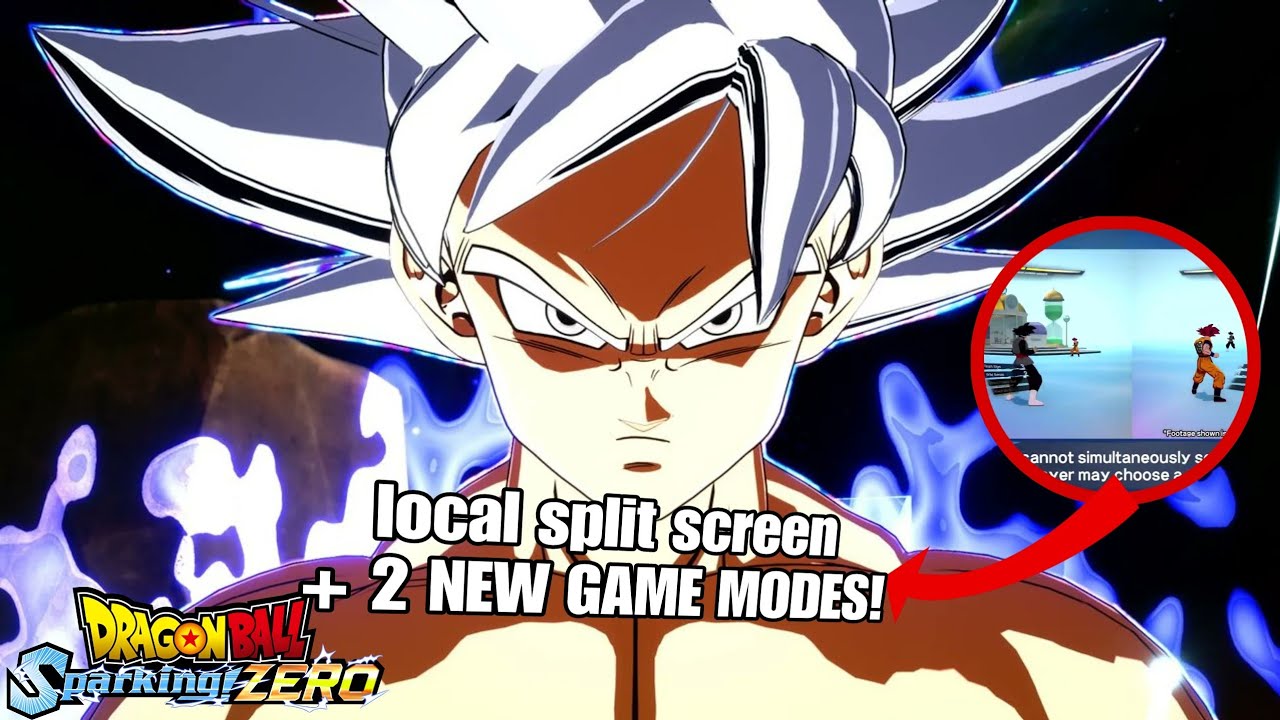 *NEW* Dragon Ball Sparking Zero SPLIT SCREEN LOCAL MULTIPLAYER + 2 NEW ...