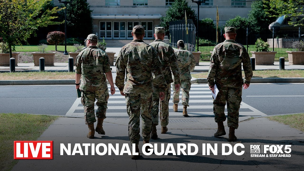 LIVE: National Guard deploying in Washington, D.C. - YouTube