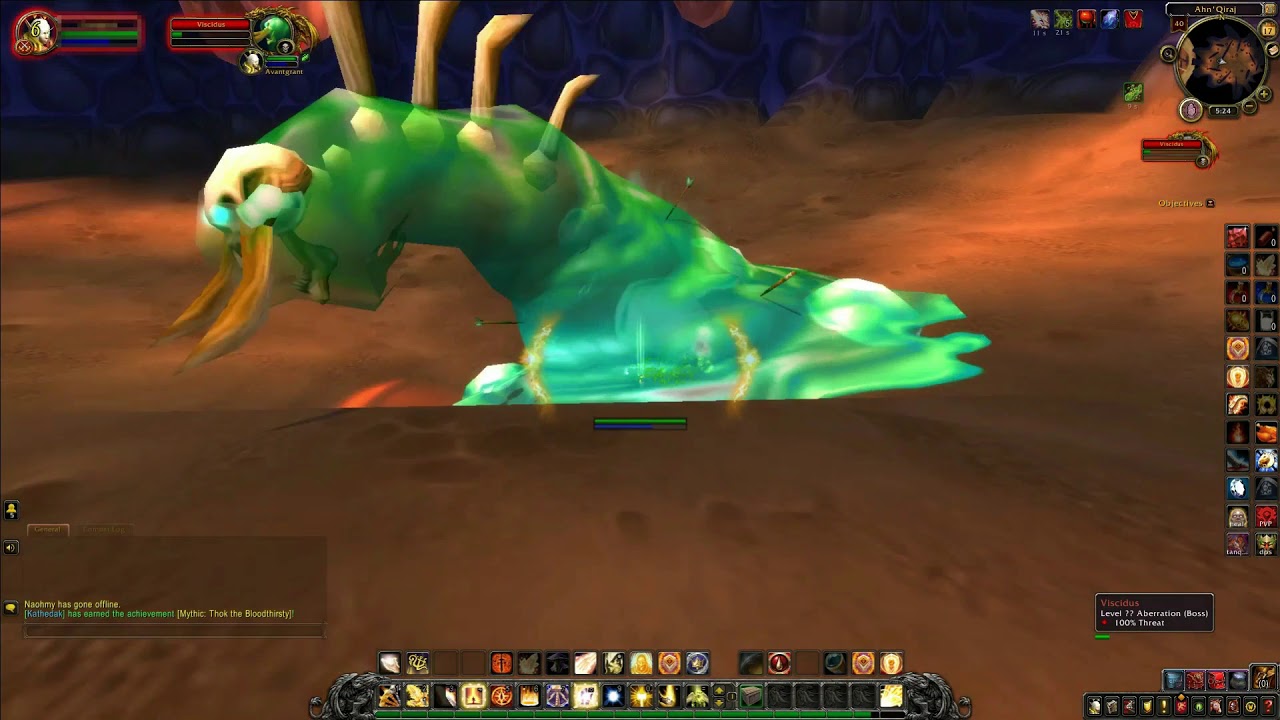 WoW Viscidus Solo: Templo de Ahn'Qiraj | Paladin - YouTube