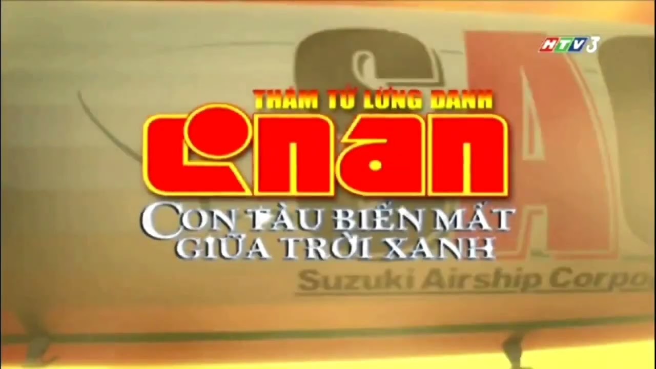 [HTV3 - Full Resolution] Opening Conan Movie 14: Con tàu biến mất giữa ...