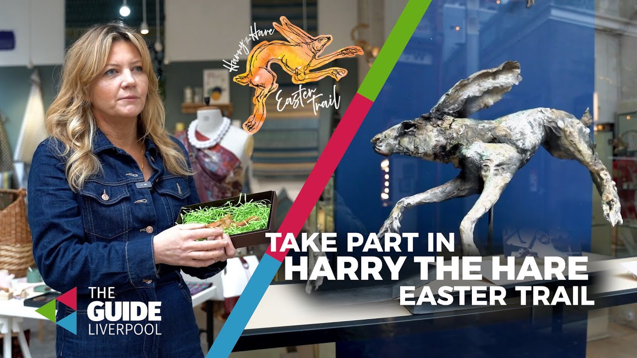 Take part in Harry The Hare Easter Trail | The Guide Liverpool - YouTube