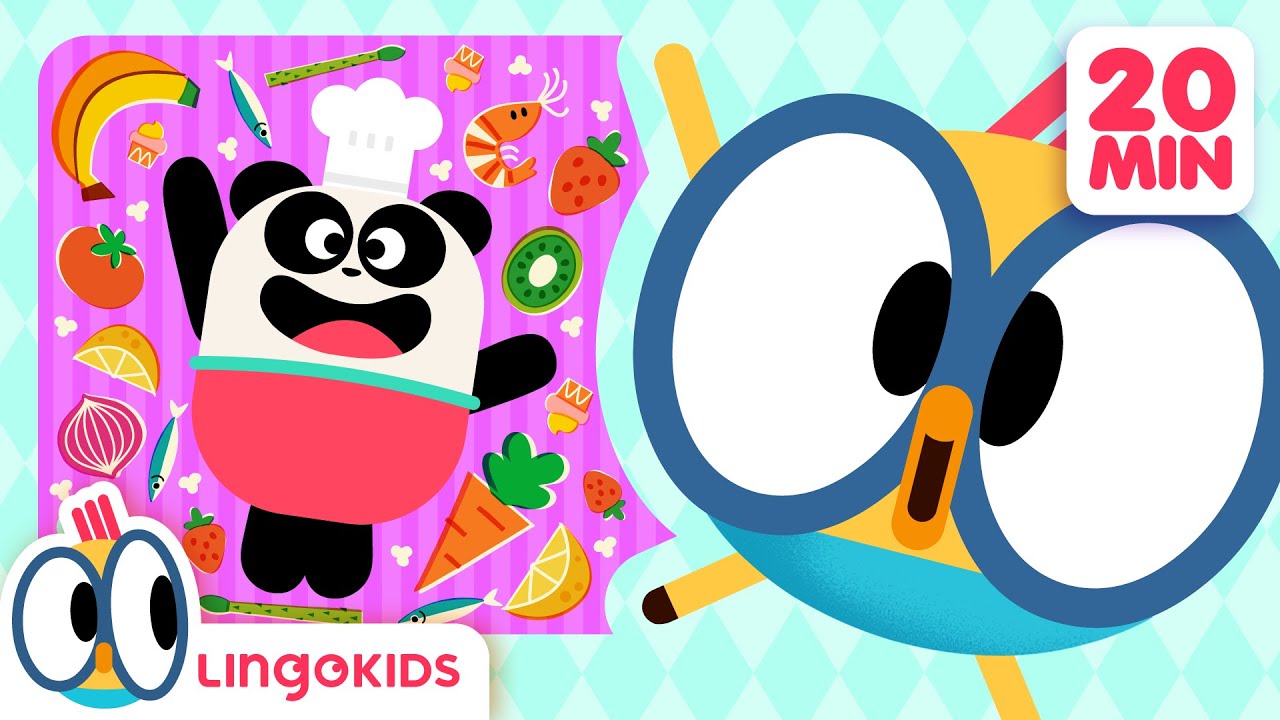 Healthy Eating Fun 🍉🍒🌽 + More Episodes for Kids | Lingokids Podcast ...