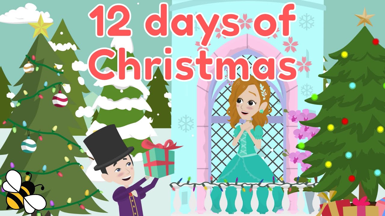 Twelve Days Of Christmas Kids Song Full Song - YouTube