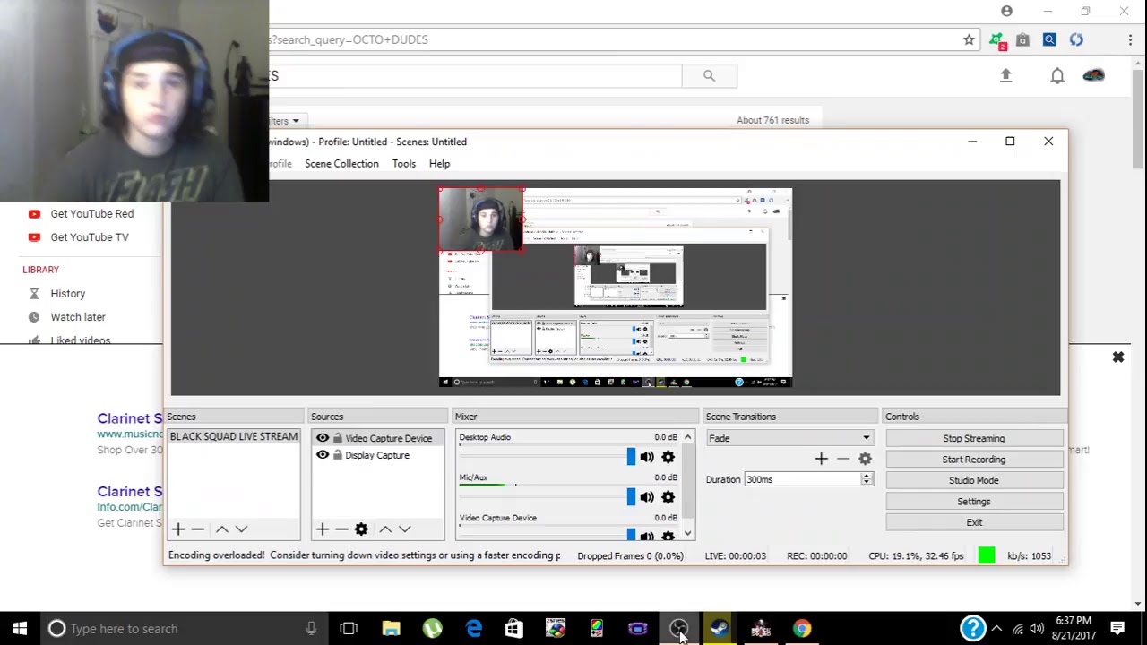 octo dudes Live Stream - YouTube