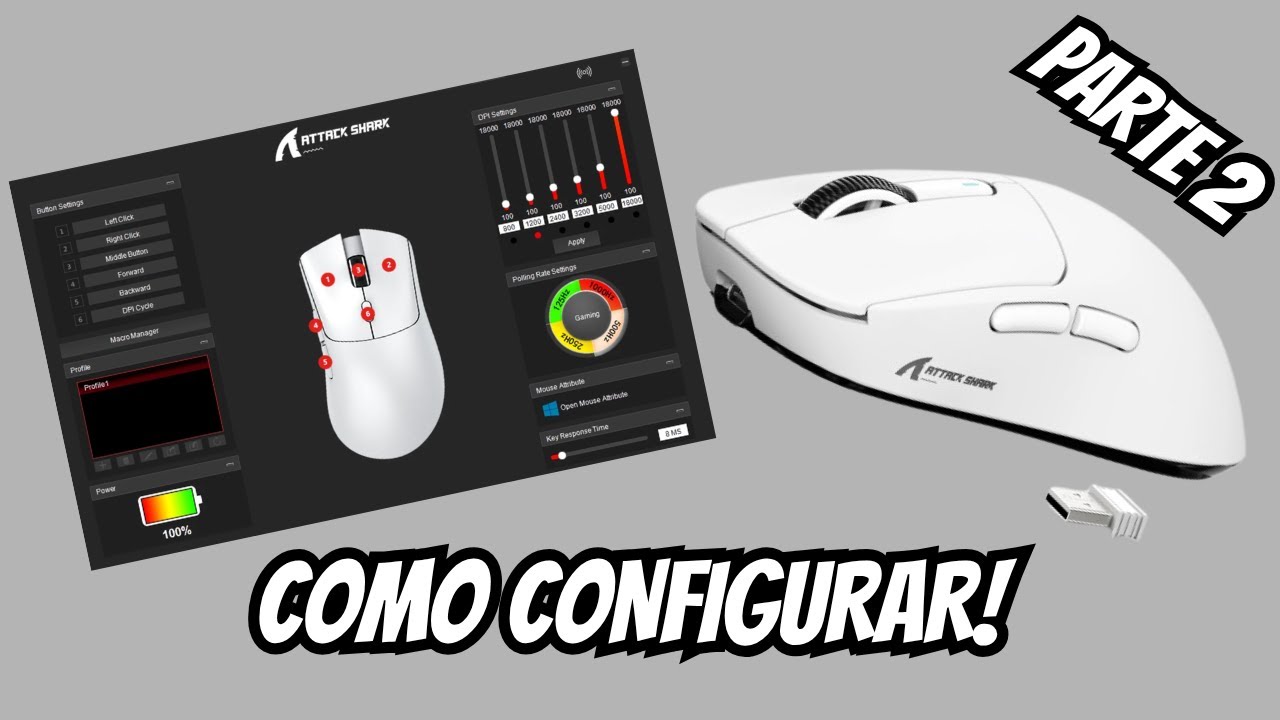 SOFTWARE ATTACK SHARK R1 - Como Baixar, Instalar e Configurar! - YouTube