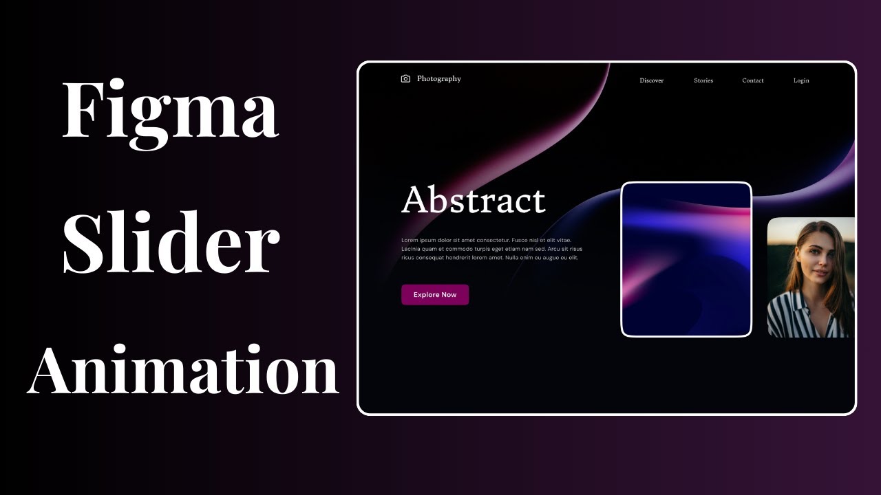 Figma: The Advanced Image Slider Animation You NEED - YouTube