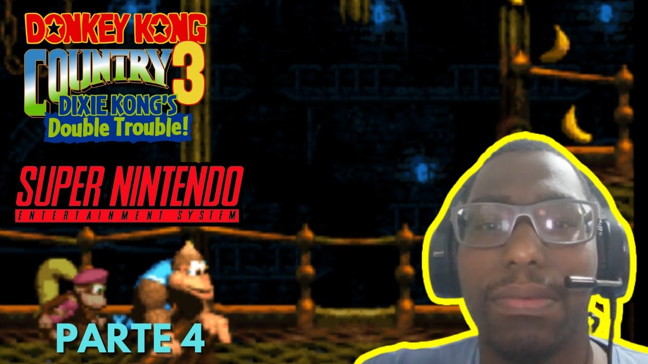 DONKEY KONG COUNTRY 3 (SNES) - Parte 4 | Bagunçando em MEKANOS!!! - YouTube