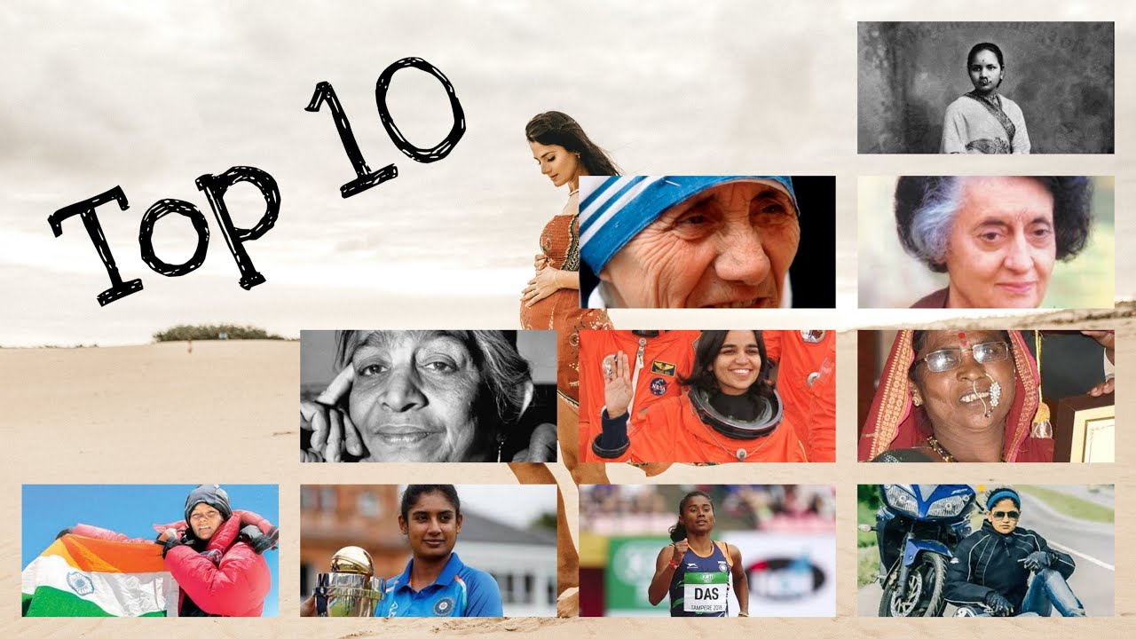 Top 10 Most Inspiring Women Achievers in India - YouTube