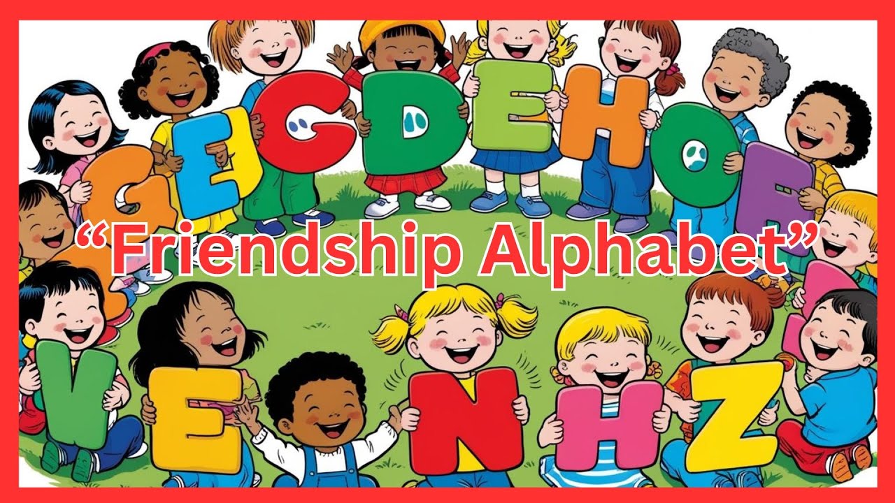 Friendship Alphabet- Kids Song Video - YouTube