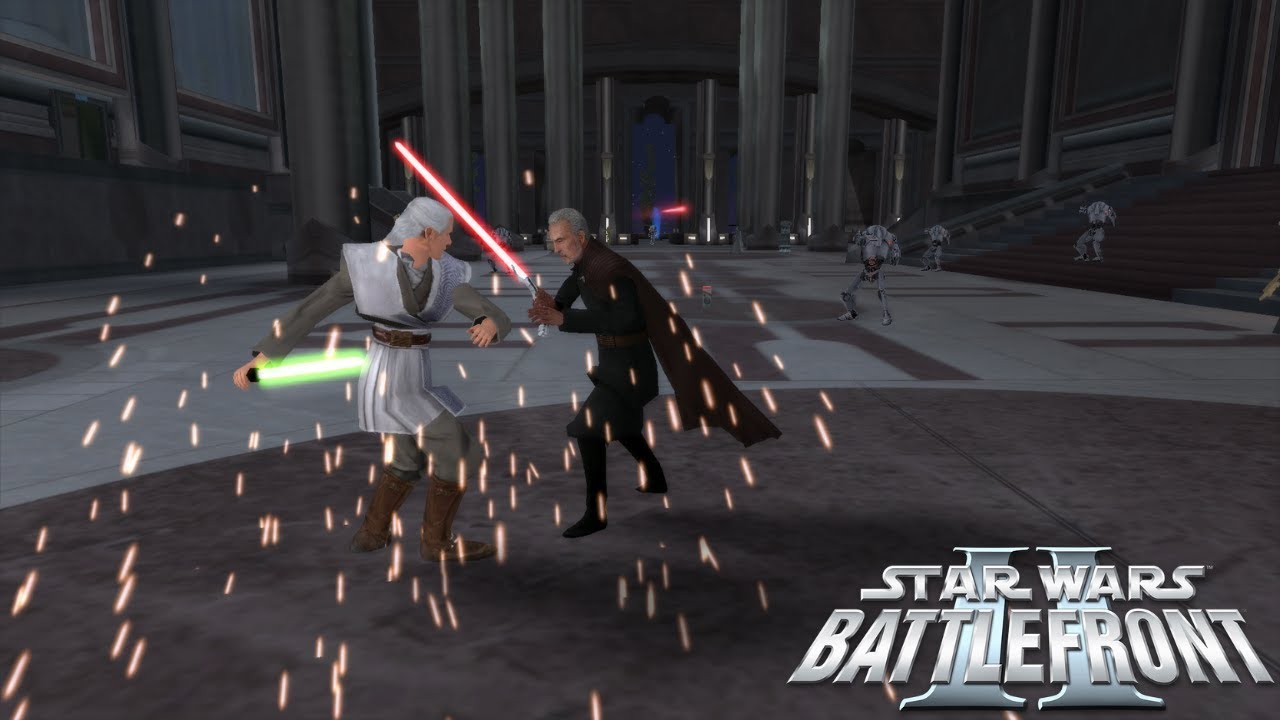 Star Wars Battlefront 2 (2005)- Coruscant Jedi Temple Rebuilt Map Mod ...