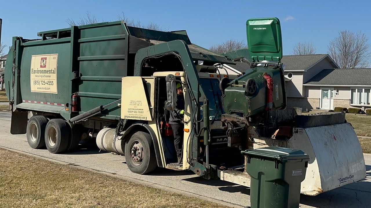 Curotto Can Garbage Truck Compilation: Environmental Disposal ...