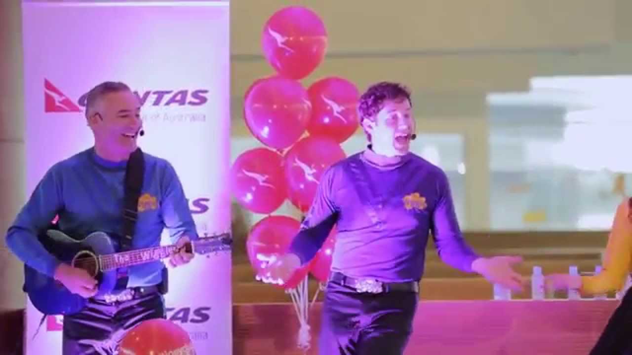 "The Joey Club" launches at the Qantas Club with The Wiggles - YouTube