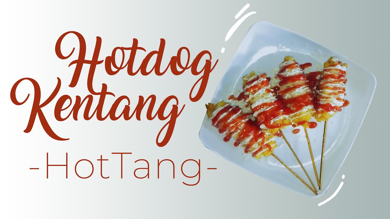 Resep Hottang Hotdog Kentang || cara buat hotang simple - YouTube