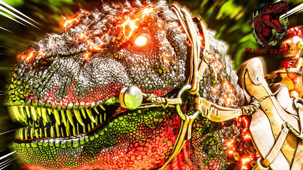 VOLCANIC REX, O BICHO MAIS FORTE DA BASE? Ep.17: Ark Primal Chaos - YouTube