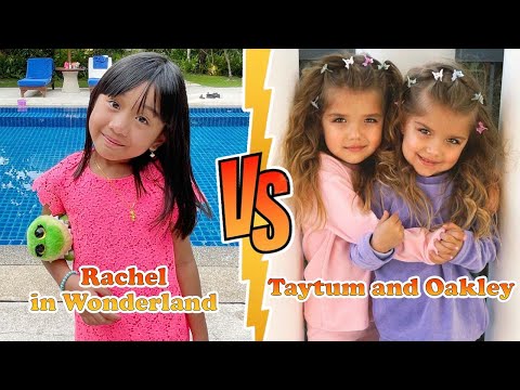 Rachel in Wonderland Vs Taytum and Oakley Fisher Transformation 👑 New Stars From Baby To 2023