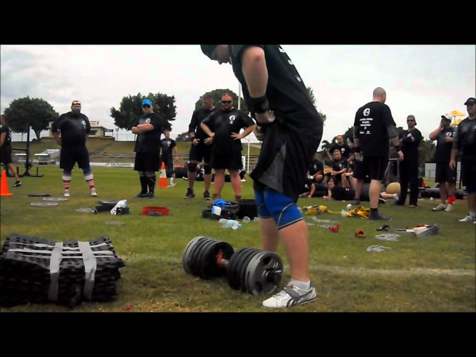 Australian Amateur Strongman National Championships, 2012 - YouTube