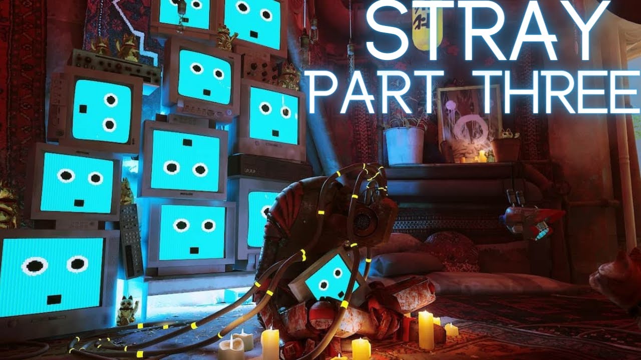 Stray Playthrough Part 3 - Zurk Popping! - YouTube