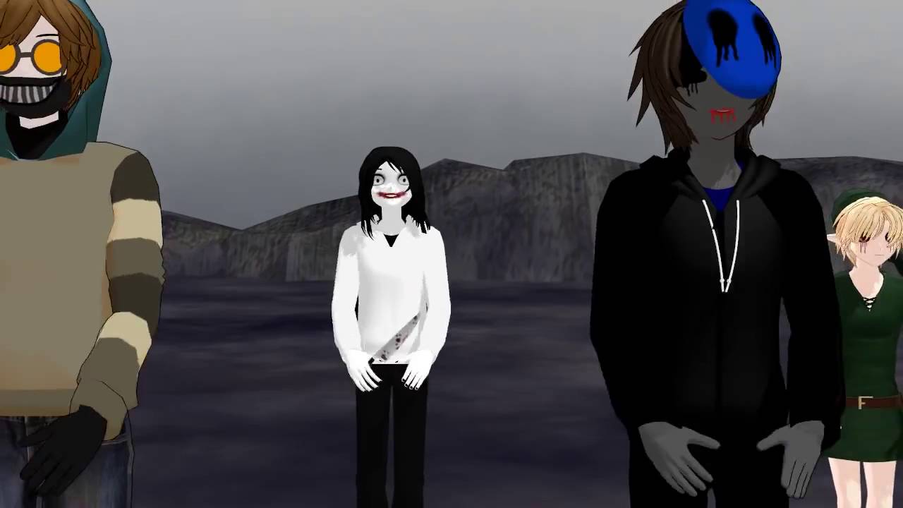 Creepypasta MMD Creepypasta Boys Zero! - YouTube