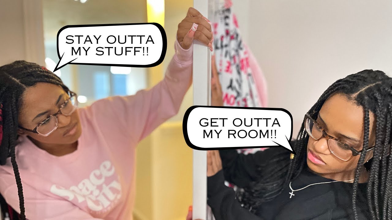 How sisters fight over using each others stuff - YouTube