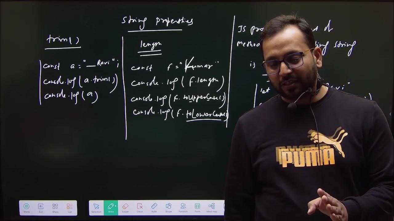 String Methods in JavaScript Simplified for Beginners! - YouTube