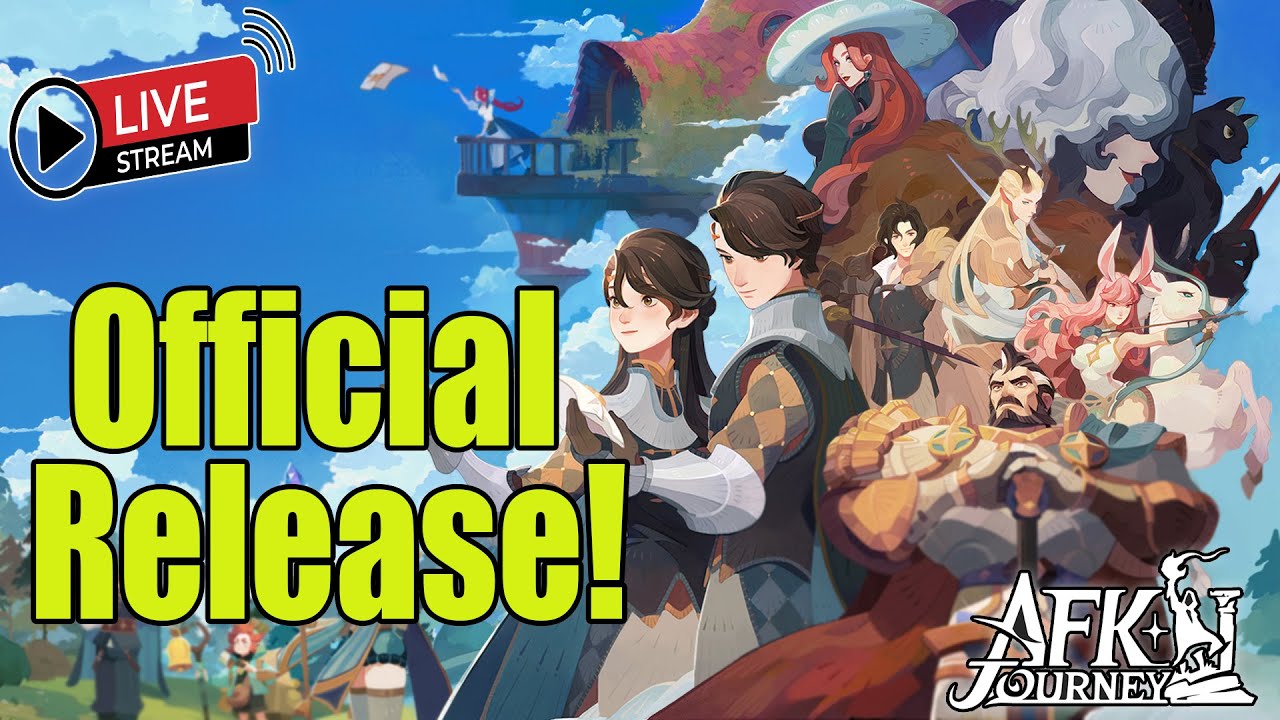 AFK Journey Official Release! Live Q&A + Discussion | Live Stream - YouTube
