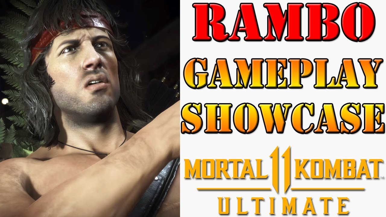 Full Rambo gameplay breakdown for Mortal Kombat 11! Special moves ...