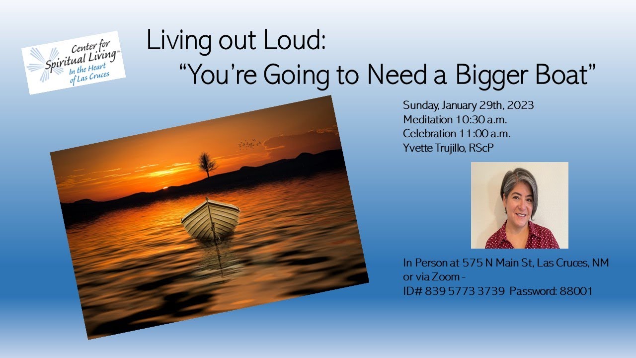 Yvette Trujillo RScP "Your Going to Need a Bigger Boat" - YouTube