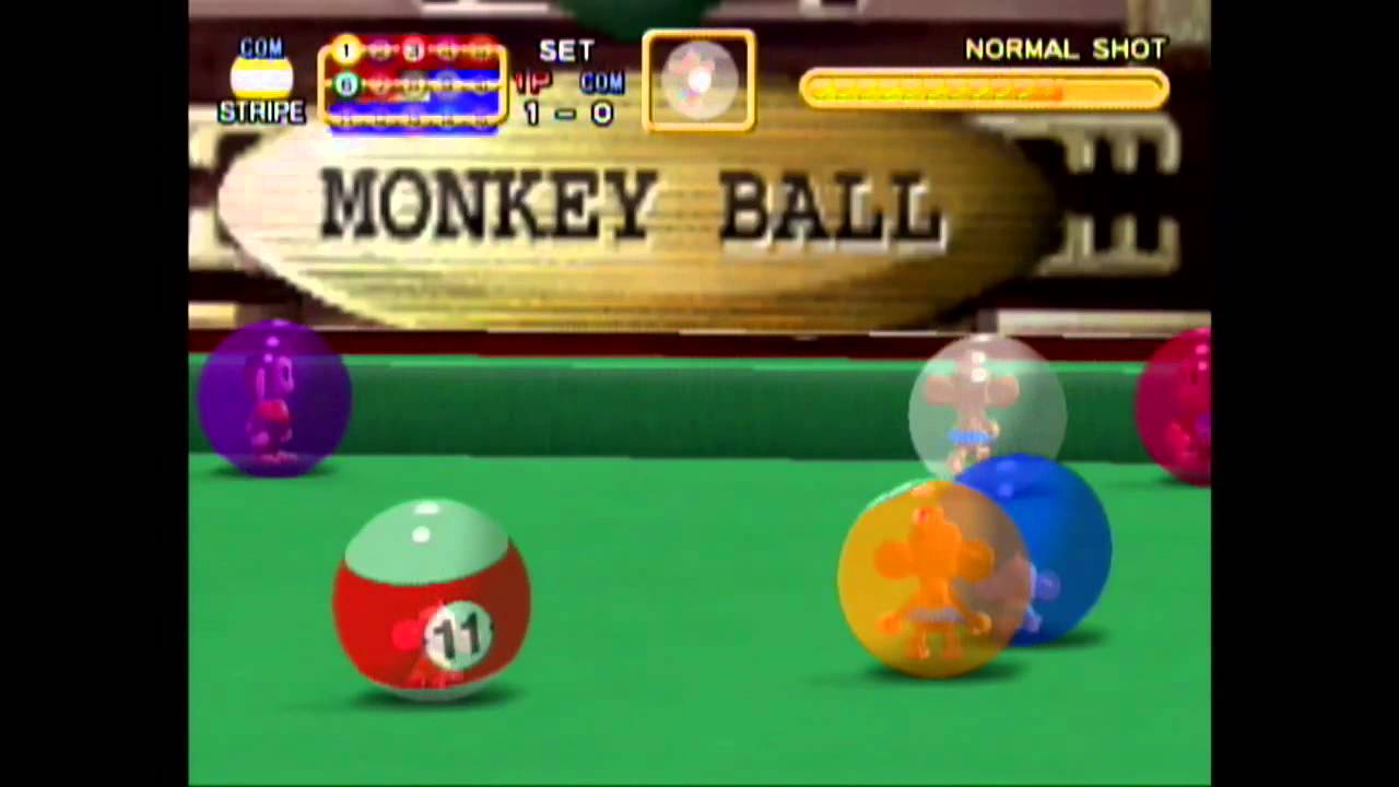 Let's Play Super Monkey Ball 2 -27- Pool Monkeys - YouTube