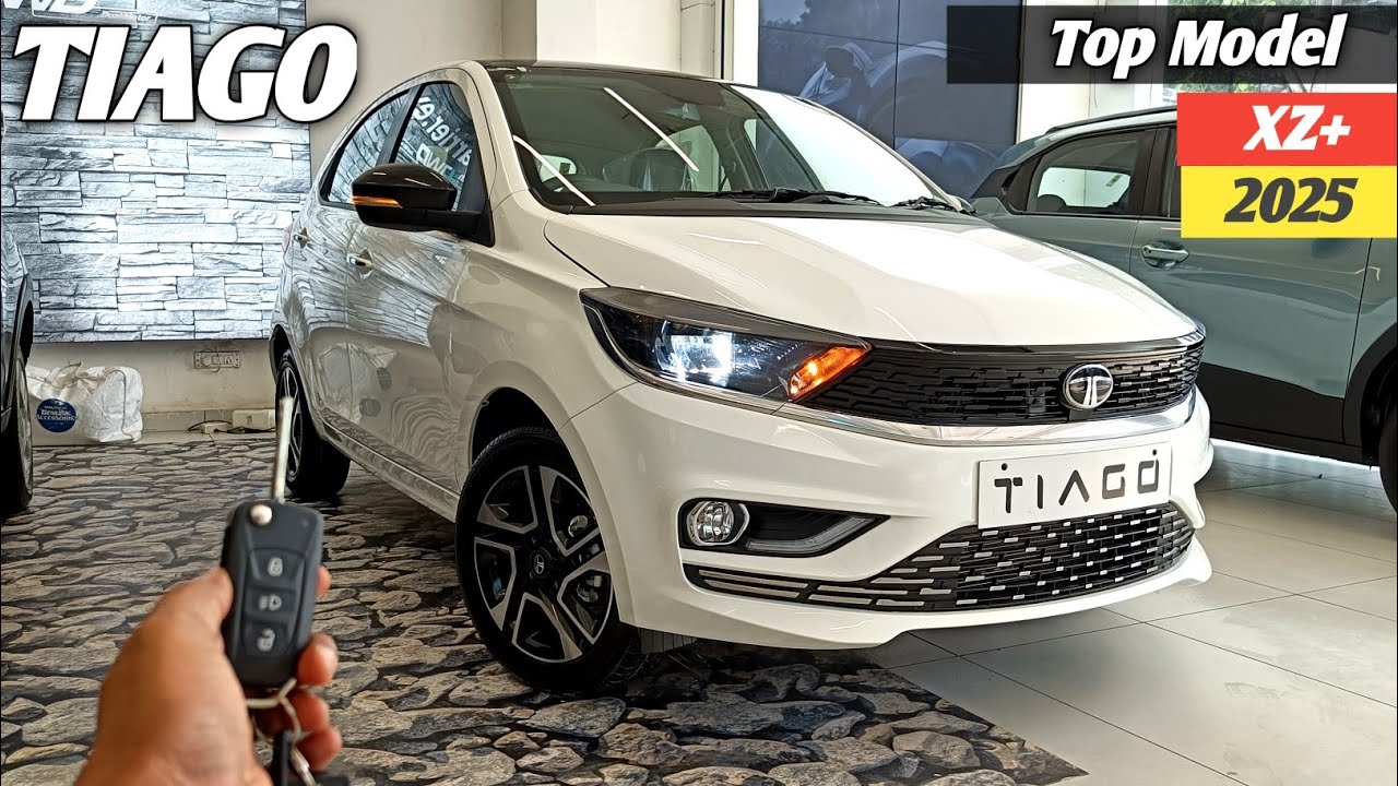 New Tata Tiago Top Model Xz Plus 2025 ️| TIAGO Top Model Review ...