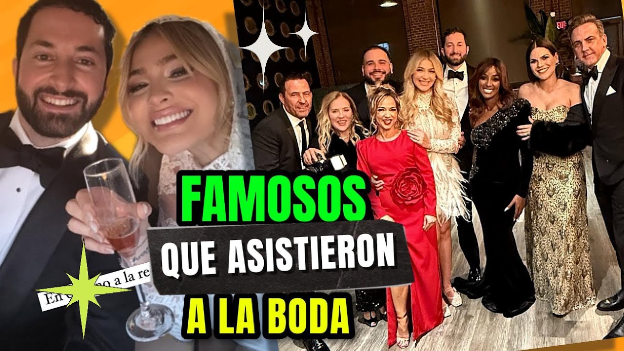BODA de Migbelis Castellanos: Qué FAMOSOS ASISTIERON? - YouTube