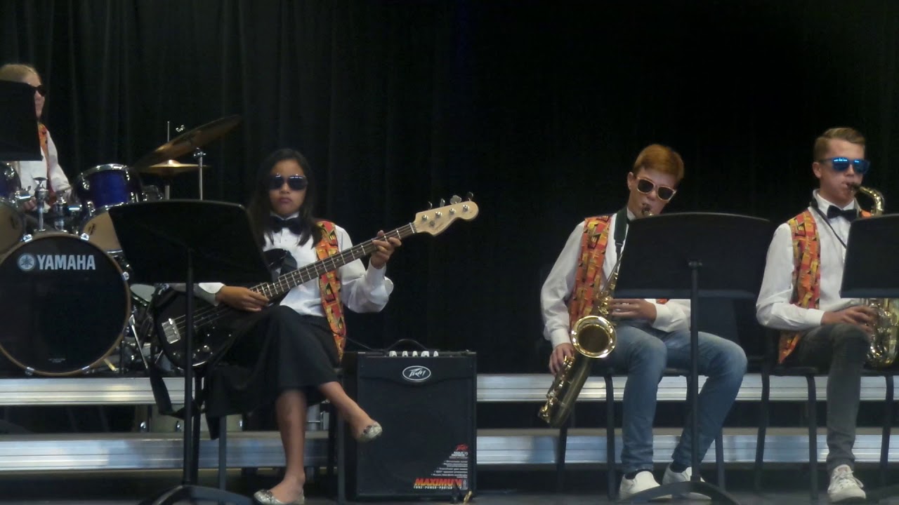 Hand Clap by Grant School Jazz band - YouTube