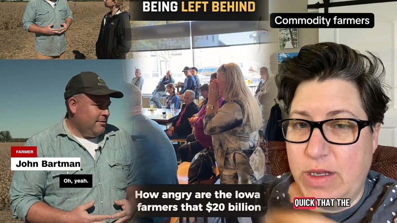 Maga Farmers "Own the Libs"— Billionaires own their farms - YouTube